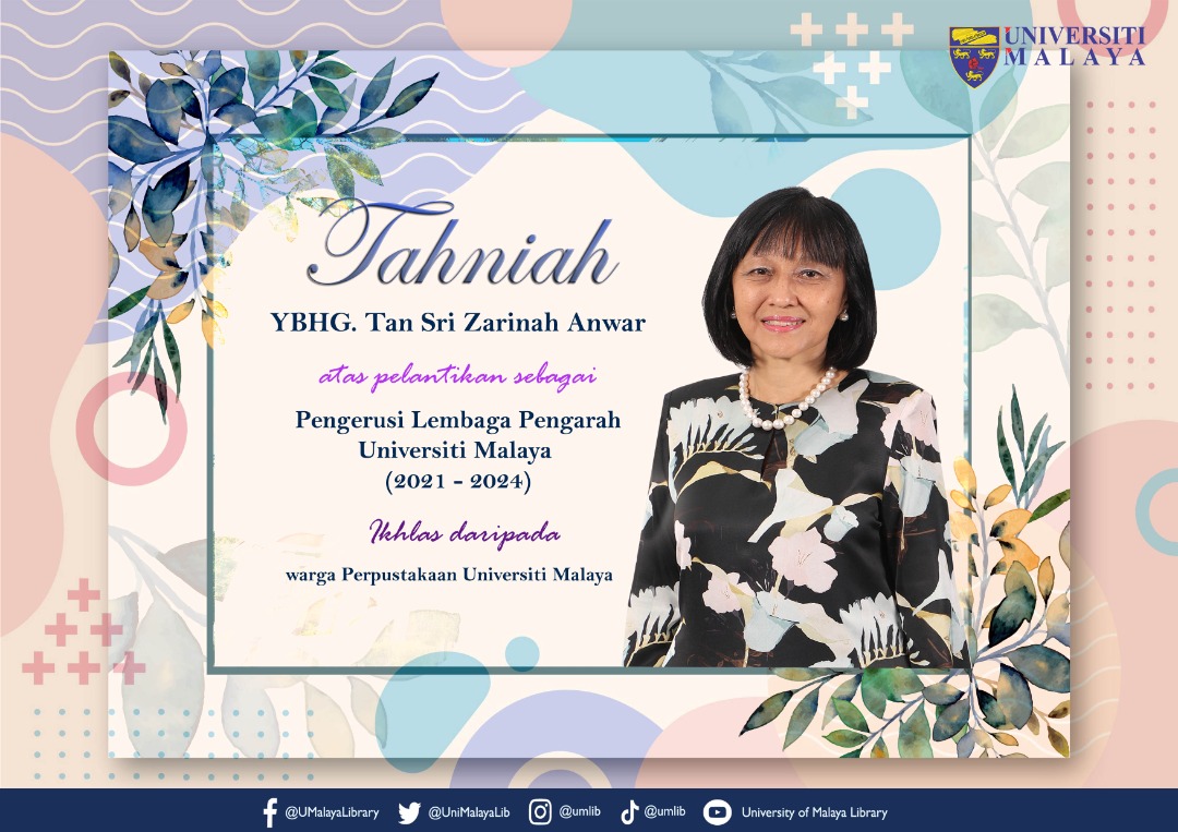 Welcome to Perpustakaan Universiti Malaya